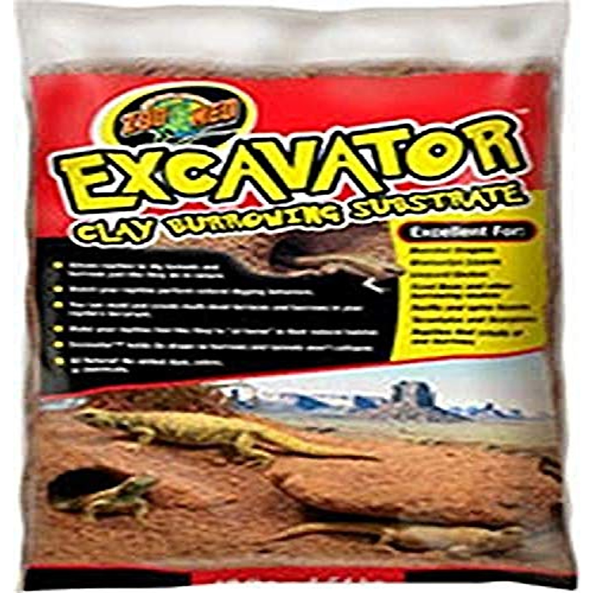 Zoo Med 26406 Laboratories 690108 Excavator Clay Burrowing Substrate, 20 lb