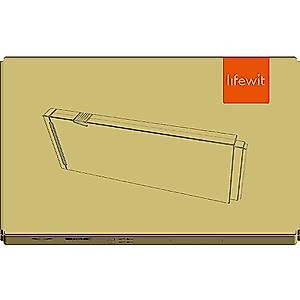 Lifewit 8 Pack Drawer Dividers Plastic 4" High, 11-17" Adjustable Drawer Organizers for Clothes, Expandable Dresser Separators in Bedroom/Bathroom/Kitchen/Fridge/Office Organization and Storage