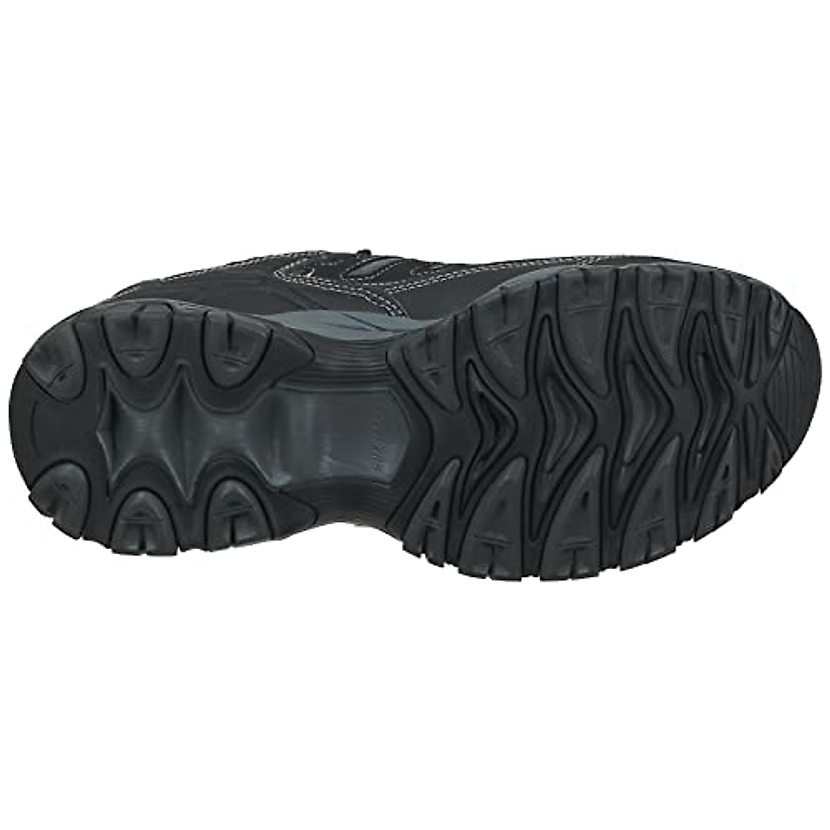 Skechers mens Afterburn M. Fit fashion sneakers, Black, 10 X-Wide US