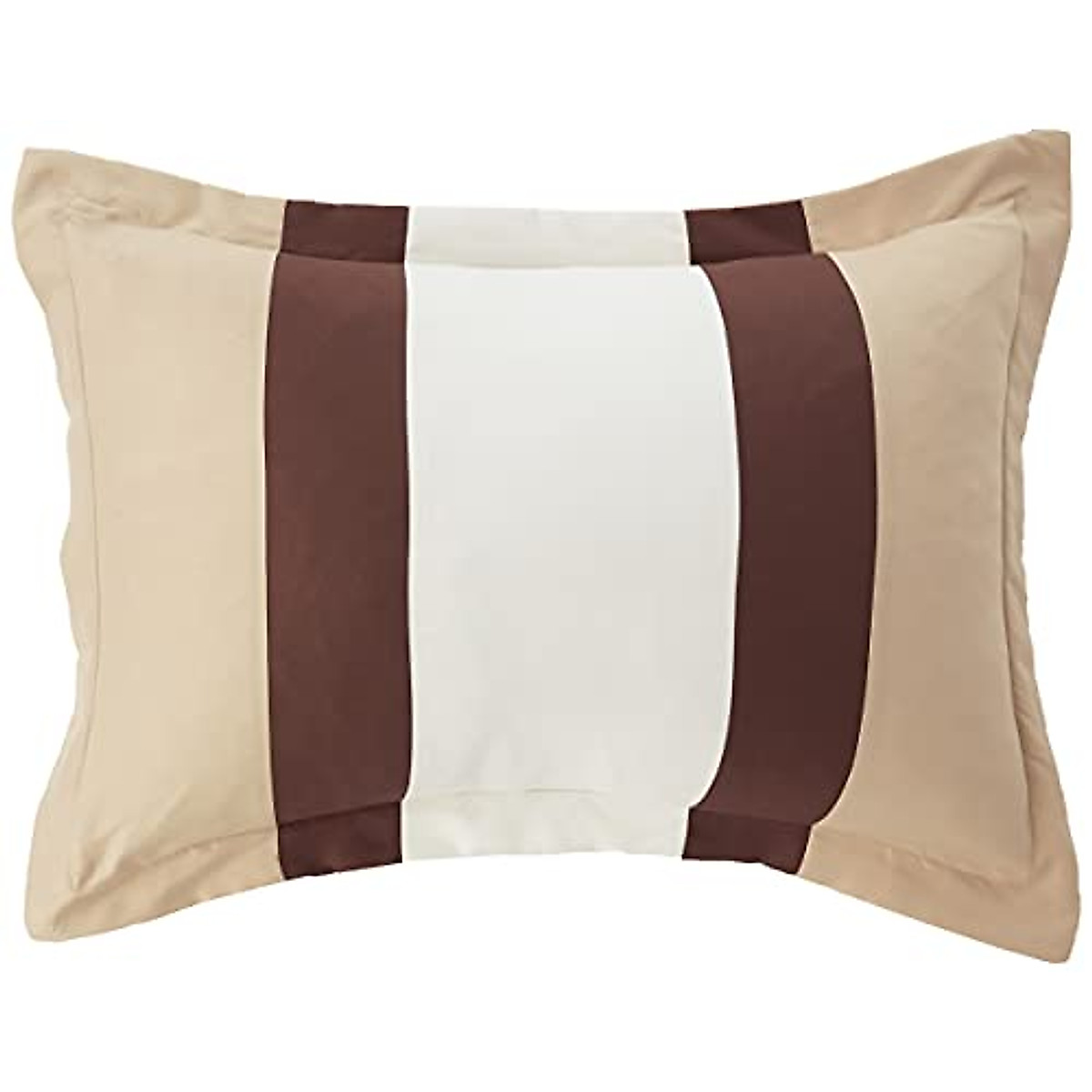 Chic Home CS0640-701-AN 10 Piece Serenity Comforter Set, Queen, Beige