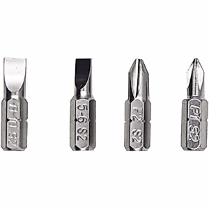 ALLWAY SD41 5-in-1 Lightweight Composite Shockproof Screwdriver with 4 Bits