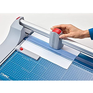 Dahle 446 Premium Rotary Trimmer, 36" Cut Length, 25 Sheet Capacity, Self-Sharpening, Automatic Clamp, German Engineered Paper Cutter