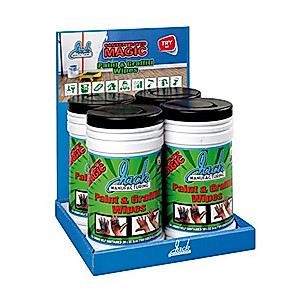 JACK MFG LLC 211584 25 Count Paint Remover Wipes