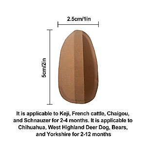 Dog Ear Stand Sticker Up Support Tool, Smaller Size Dog Ear Cover Ear Stand Up For Dogs Dog Ear Fixed Correction Vertical Holder Doberman Ear Posting Kit For Doberman Pinscher Dog Samoyed Great Dane