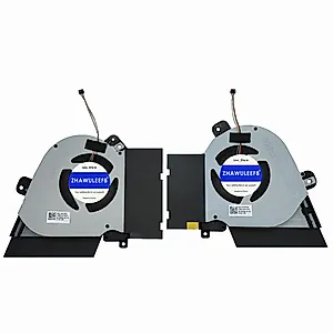 Lee_store Replacement New CPU+GPU Cooling Fan for ASUS ROG Zephyrus GU502GW GU502GV GU502GV-BI7N10 GU502LW GU502LW-BI7N6 GU502LV GU502DU GU502LWS Series FLGN and FLG9 98M0121 8XM0311 12V 1A Fan