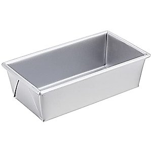Chicago Metallic Commercial II Traditional Uncoated 1-Pound Loaf Pan -