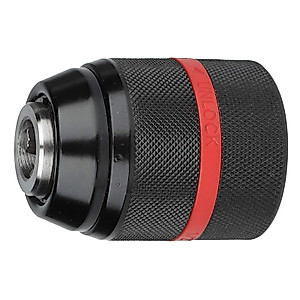 Fafeicy 1 PCS Keyless Hand Drill Chuck, 1/2-20UNF Mount 2~13mm Self-tighten Drill Chuck Fit for Multiple Purposes