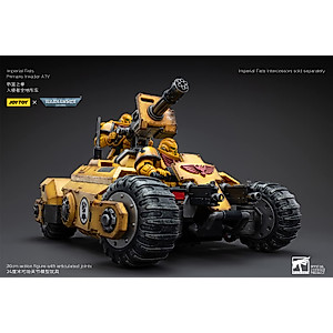 HiPlay JoyToy Warhammer 40K Imperial Fists Primaris Invader ATV 1:18 Scale Collectible Action Figure
