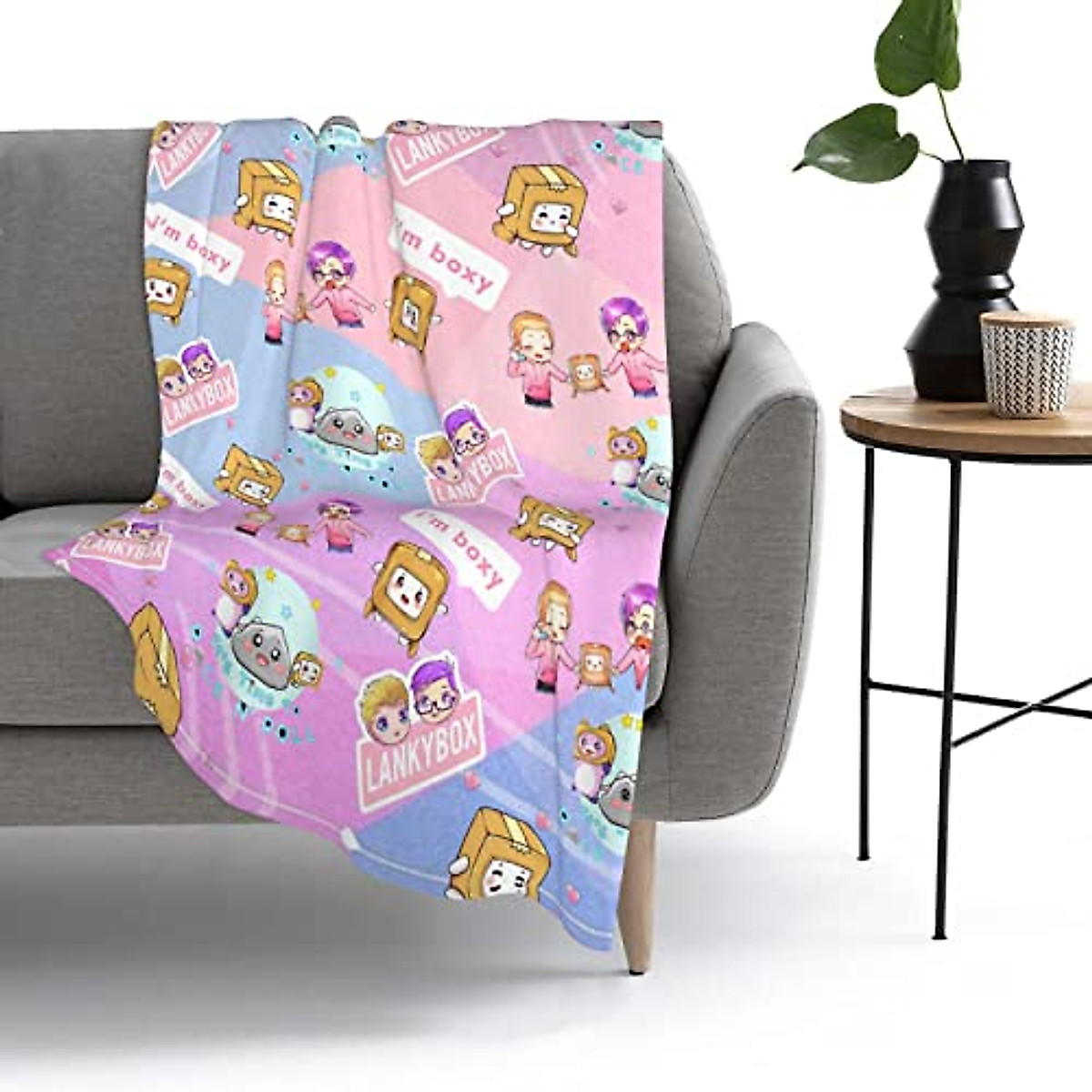 zalyhulp Blanket Warm Cozy Microfiber Soft Plush Throw Blanket Ultra Luxurious Plush Blanket for Bed Couch Sofa Outdoor Travel