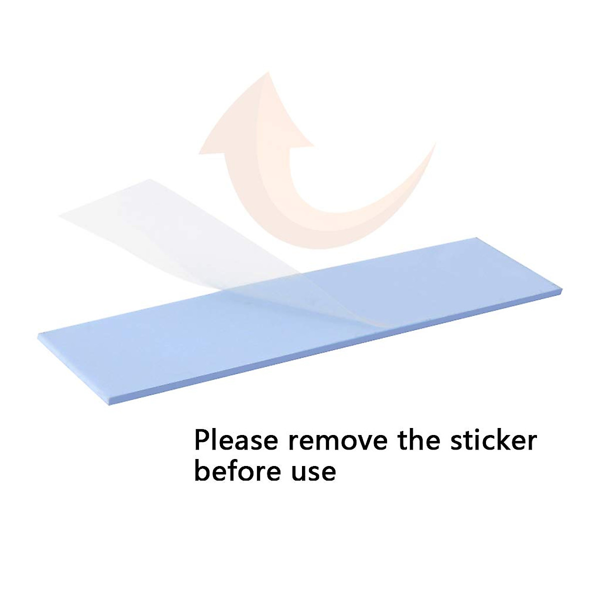 icepc M.2 Heatsink for PS5 PCI-E NVME 2280 SSD Graphene Coating Copper Heat Sink,High Performance SSD Radiator with Thermal Pad for Laptop PC 2280 NGFF Solid State Disk Cooler(70x20x4mm)