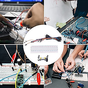 Breadboard Kit 12V, 830 Tie Points Breadboard Kit Multipurpose Female USB Socket with Power Supply for Programming DIY Projects