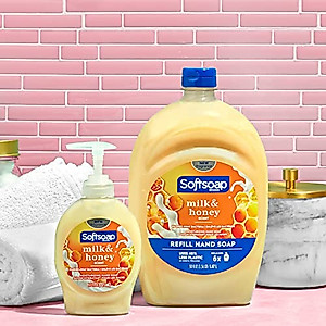 Softsoap Milk & Honey Scented, Liquid Hand Soap Refill, 50 Ounce