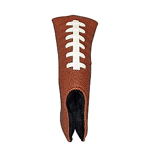 Foretra Football Laces Golf Putter Headcover Quality PU Leather Magnetic Closure for Blade Style Putters Scotty Cameron Odyssey Taylormade Ping