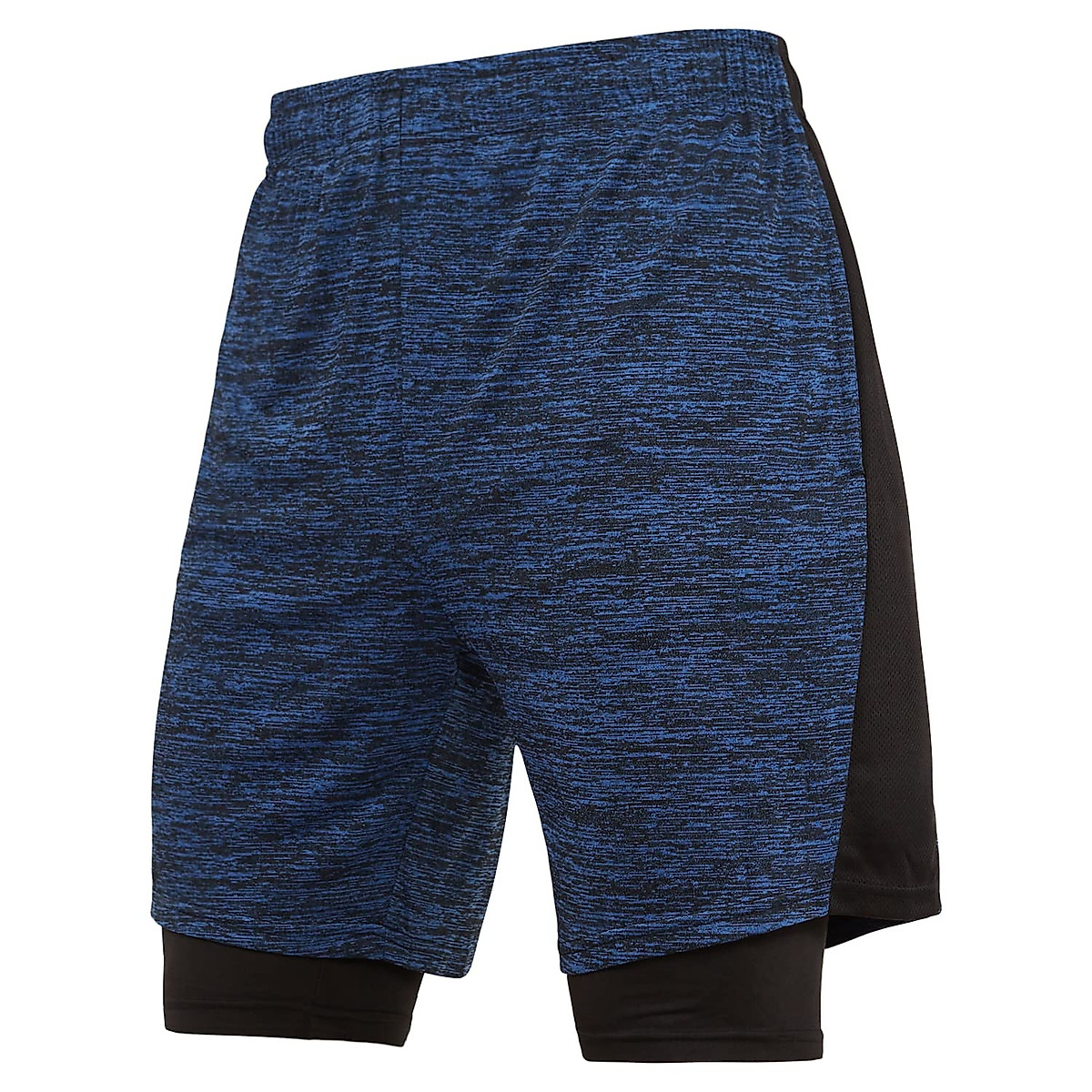 Ultra Performance 3 Pack Mens 2 in 1 Athletic Running Shorts 7 inch Inseam Workout Gym Compression Shorts for Men