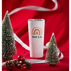 Mom Life Tumbler - 22oz - Mom Tumbler - Mom Cup - Mama Gifts - Best Mom Gifts for Christmas - Mama Tumbler - New Mom Essentials - Boy Mom Gifts - Girl Mom Gifts