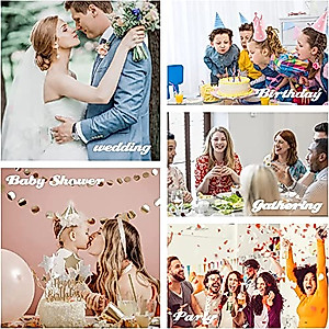 SCIEO Cake Stands Set of 5 Black Metal Cupcake Holder Dessert Display Plate for Baby Shower Birthday Wedding Party Candy Table Decoration