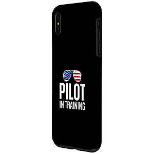 iPhone XS Max Helicopter Pilot In Training Plane Funny Airplane Heli Case