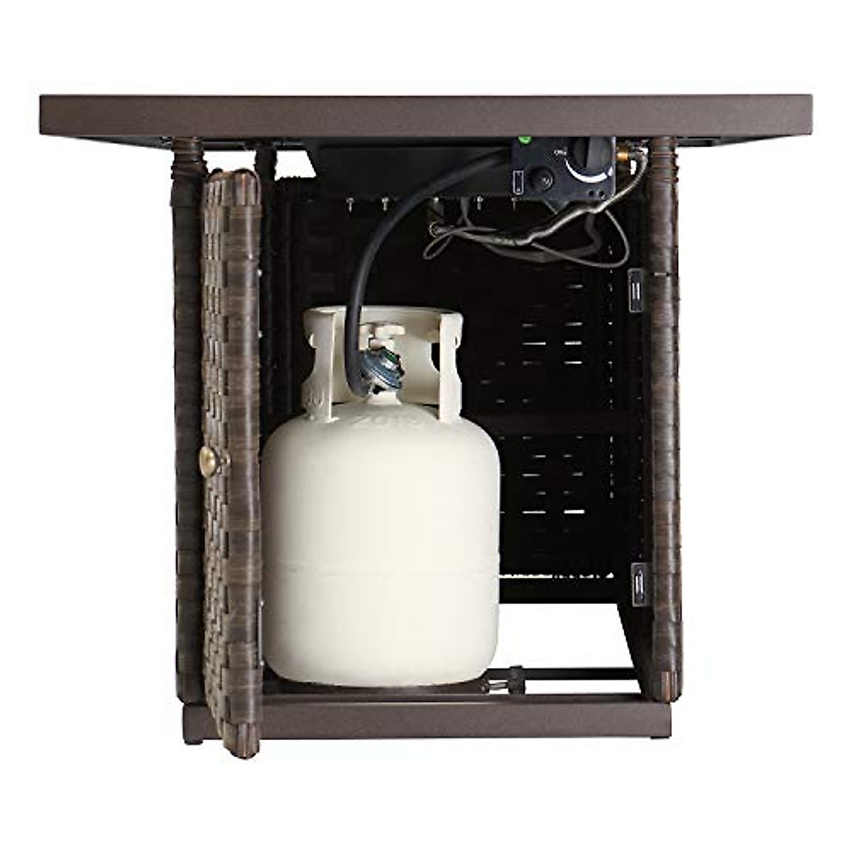 Better Homes & Gardens Harbor City Patio Fire Pit Dining Table