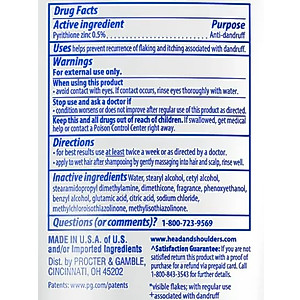 Head & Shoulders Volume Boost Dandruff Conditioner By Head & Shoulders, 10.6 Oz