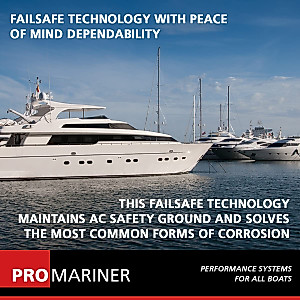 ProMariner 22034 ProSafe 30 Amp Galvanic Isolator, Silver