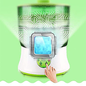 2-Layer Bean Sprouts Machine,110V 60Hz Automatic Intelligence Electronical Healthy Seed Sprouts Maker Function Large Capacity Seed Grow Homemade Also For Radish,Alfalfa,Wheatgrass,Broccoli Sprouts