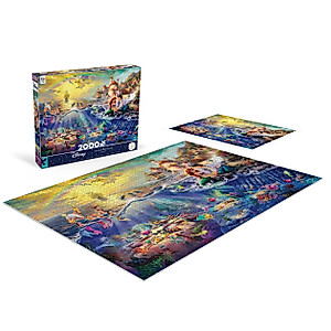 Ceaco - Thomas Kinkade - Disney Dreams Collection - The Little Mermaid - 2000 Piece Jigsaw Puzzle
