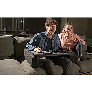 Couchmaster CYCON² Black Edition - Couch Gaming Desk for Mouse & Keyboard (for PC, PS4/5, Xbox One/Series X), Ergonomic lapdesk for Couch & Bed