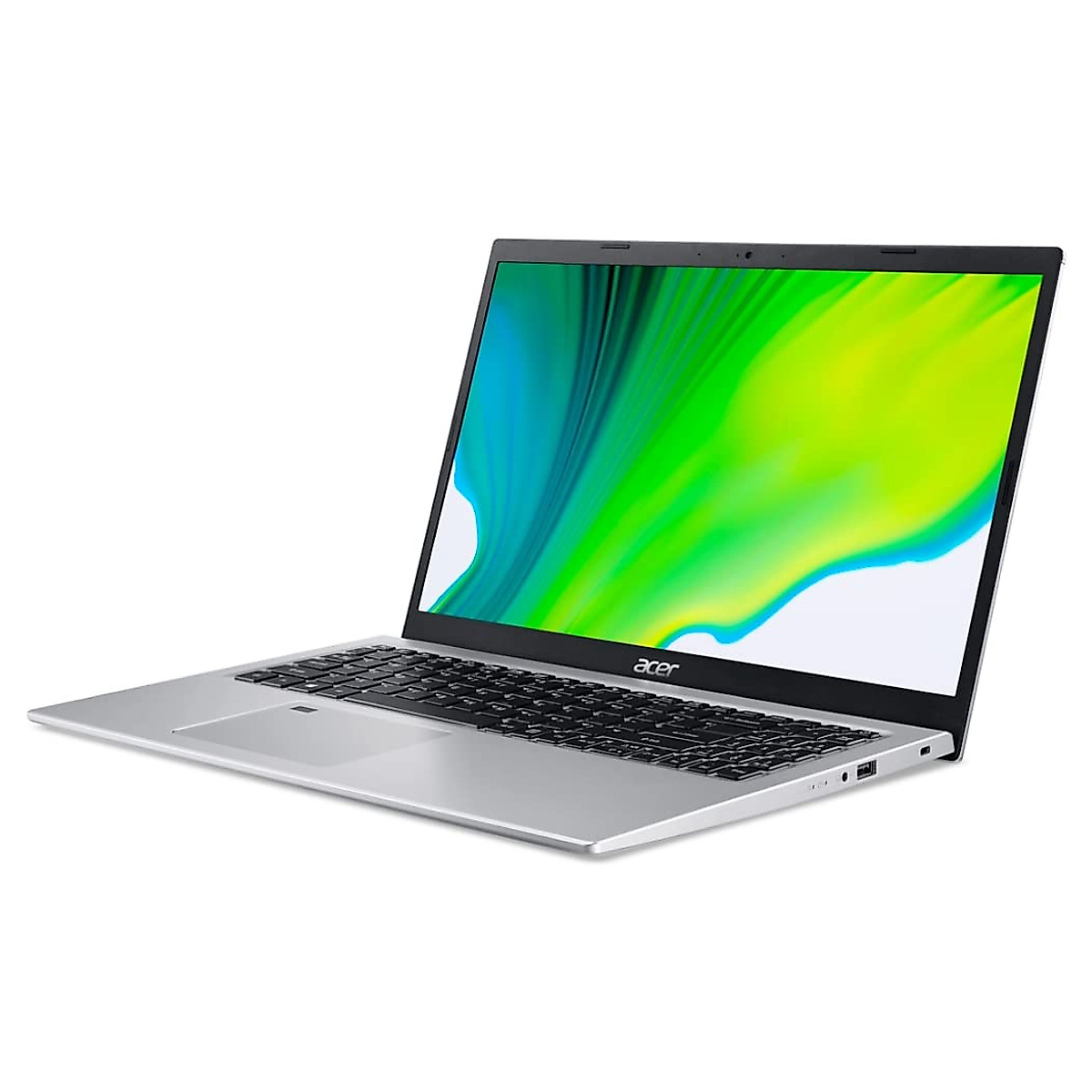 acer 2023 Aspire 5 15.6" FHD IPS Laptop 11th Gen 4-Core Intel i7-1165G7 Iris Xe Graphics 16GB DDR4 512GB NVMe SSD WiFi AX RJ-45 BT HDMI Webcam USB-C Backlit KB Windows 10 Home w/RE USB