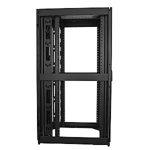 StarTech.com 4-Post 42U Server Rack Cabinet, 19" Data Rack Cabinet for IT Equipment Mount, Full Size Network Cabinet Storage