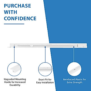 UPGRADED Lifetime Appliance 240530701 Pan Hanger (Right) Compatible with Frigidaire Refrigerator
