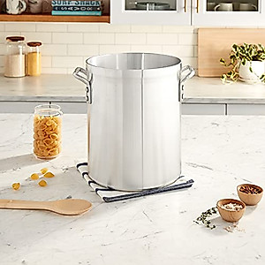 Winco USA - Super Aluminum Stock Pot, Heavy Weight, 16 Quart, Aluminum
