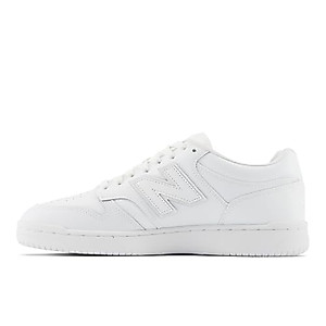 New Balance Unisex-Adult BB480 V1 Sneaker, White/White/White, 10