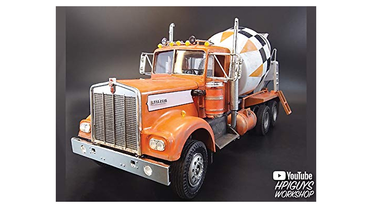AMT Kenworth/Challenge Cement Mixer 1:25 Scale Model Kit