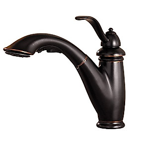 Pfister LG5327YY Marielle 1-Handle Pull-Out Kitchen Faucet in Tuscan Bronze, Water-Efficient Model