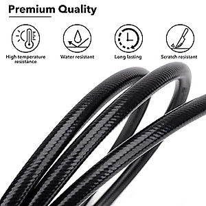 Stanbroil RV Propane Hose with 1/4" Quick Connect and 6 Feet POL Connector for Motorhome Tank RV Camping