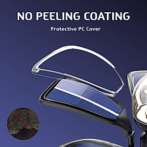 SainSonic Solar Spot Lights Outdoor, Lotus IP67 Waterproof Garden Lights with 5 No Peeling Panels for Long Life, Bright LED Landscape Lighting for Yard Walkway Path, 700 Lumens Cold White, 2 Packs