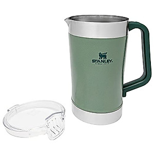 Stanley 10-10341-001 The Stay-Chill Classic Pitcher Hammertone Green 64OZ / 1.89L