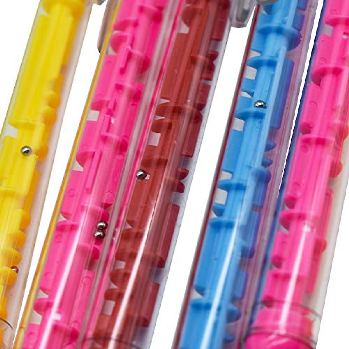 Maydahui 15PCS Maze Puzzle Shape Ballpoint Pen Novelty Creative Pens Blue Ink for Adults Student