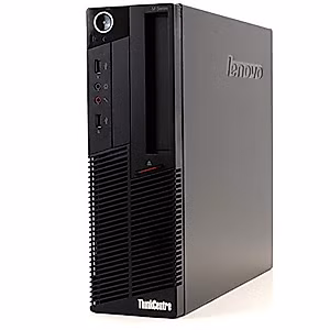 Wireless Desktop Computer PC, Intel Core i5 3.2-GHz, 8GB RAM, 2TB HDD, Keyboard, Mouse, DVD, WiFi, Bluetooth, Windows 10, Compatible with Lenovo ThinkCentre M90 (Renewed)