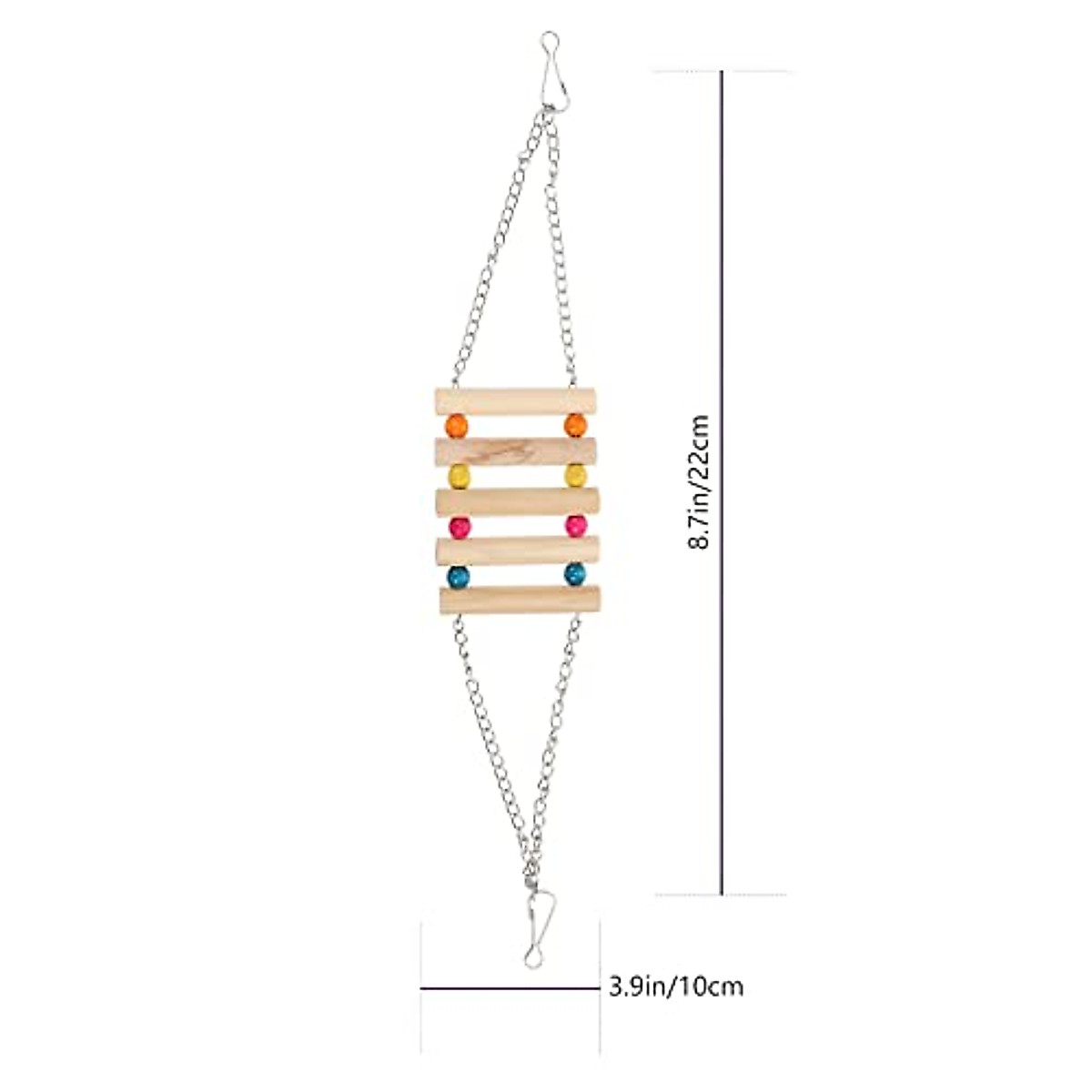 PATKAW Teething Toys Teething Toys Teething Toys 2pcs Bird Parrot Swing Parrot Swing Toy Bird Toy Set Wood Bird Toys Chewing Toys: 15pcs Teething Toy Wooden Toys Wooden Toys