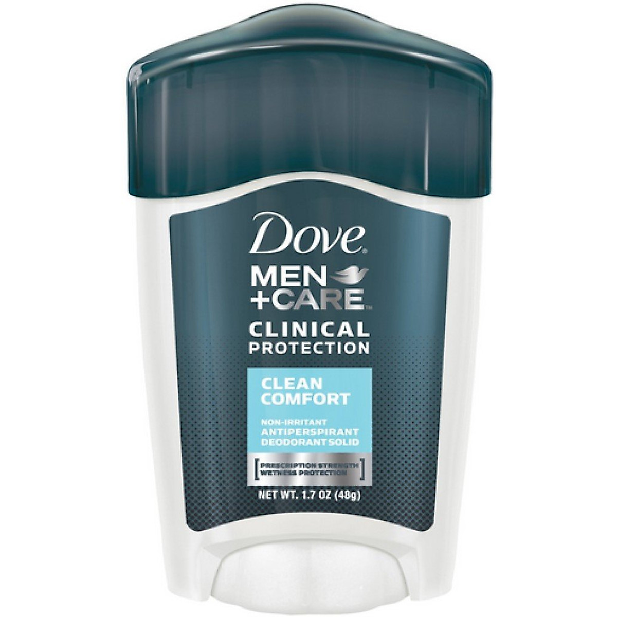Dove Men + Care Clinical Protection Antiperspirant Deodorant Solid Clean Comfort 1.70 oz (Pack of 4)