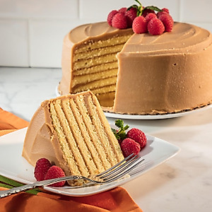 Hutzler Torte Tool - Multilayer Cake Slicing Guide - Slice Perfectly Even Layers - White