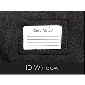 Covermates Keepsakes - Storage Duffel Bag - Heavy Duty Polyester - Reinforced Handles - Closet Storage-Black