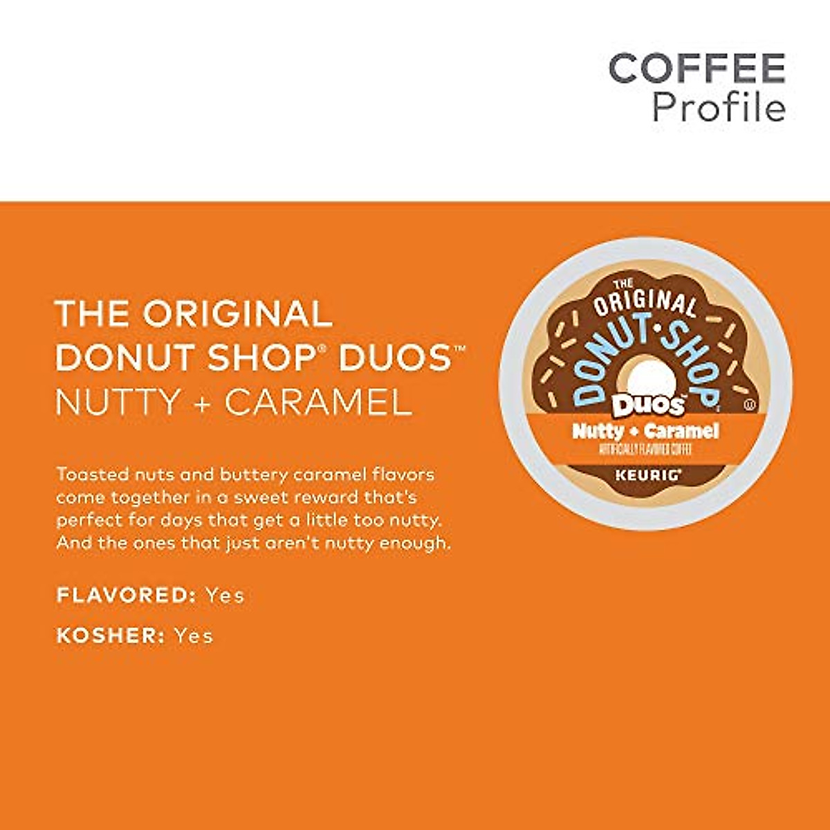 The Original Donut Shop Coffee Variety Pack, Keurig Single Serve K-Cup Pods, 40 Count