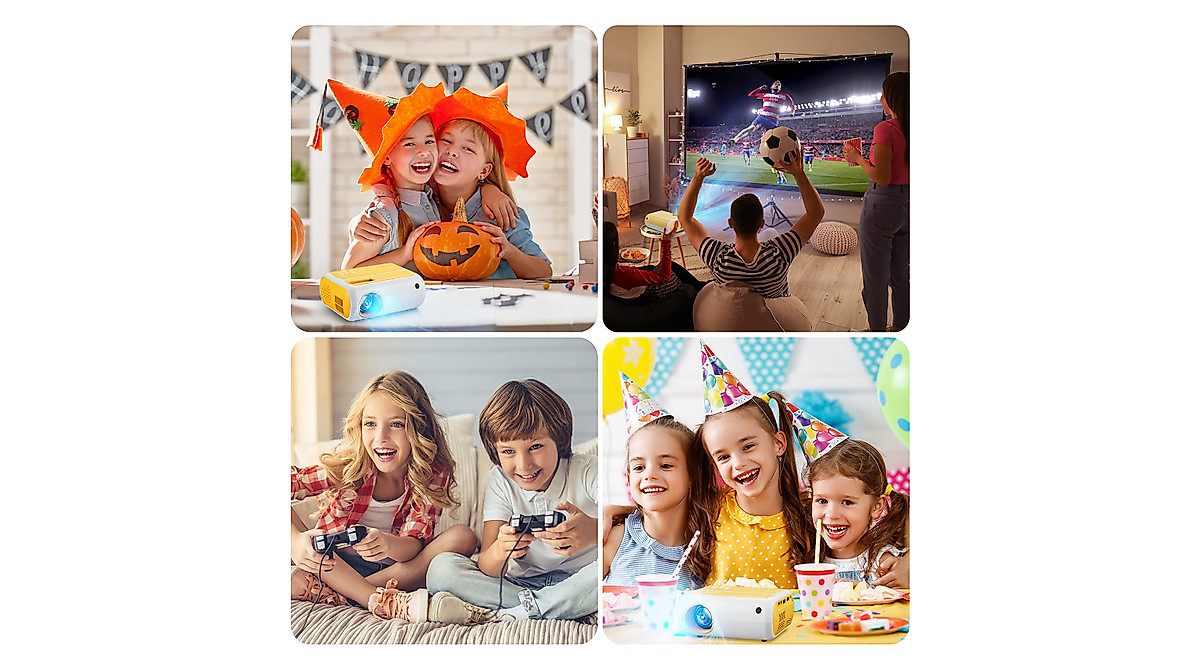Uyole Mini Projector - Portable Home & Outdoor Movie Solution