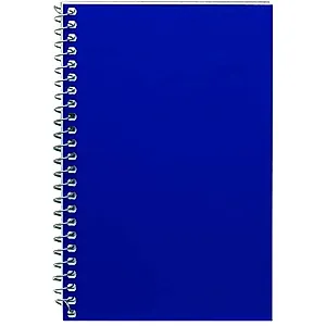 1InTheOffice Wirebound Spiral Memo Books, Memo Pads, 4" x 6", College Ruled, Small Notepad 4x6, Assorted, 50Sheets/Pad, 10 Pads/Pack