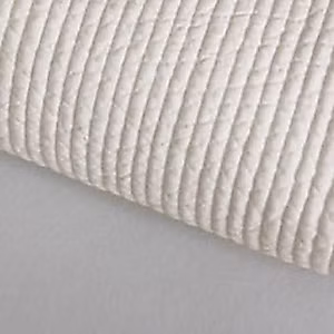 Quilted Cotton Fabric by The Yard Solid Fabric 57" Wide BH 6mm Soft Double-Sided (Natural)