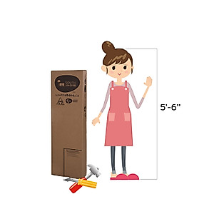 South Shore Cookie 4-Drawer Chest, Soft Gray & Pure White