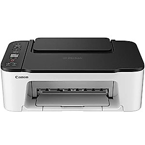 Canon PIXMA TS Series Wireless All-in-One Color Inkjet Printer, Black - Print, Scan, Copy for Home Office - 1.5 Segment LCD Display, 4800 x 1200 dpi, USB and WiFi Connection - BROAG Printer_Cable