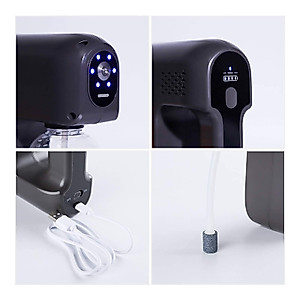Lnvnoaua Disinfectant Fogger Machine Sanitizer Atomizer Cordless Electric Nano Spray Gun ULV Blue Ray Steam Mist Disinfection Gun for Home/Office/Car/Gym/Salon/School/Hospital/High-Contact Item Etc.